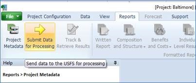 How to Use i-Tree Projects i-Tree Help